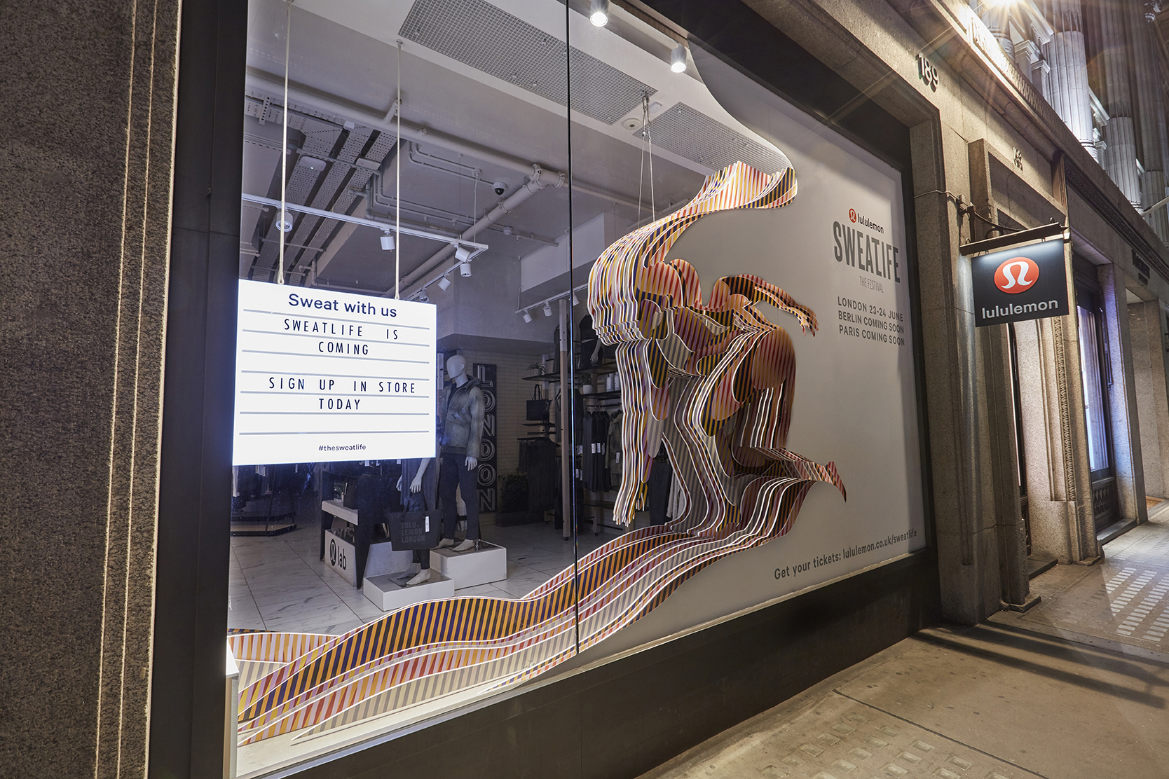 lululemon - Lucky Fox - UK Visual Merchandising company